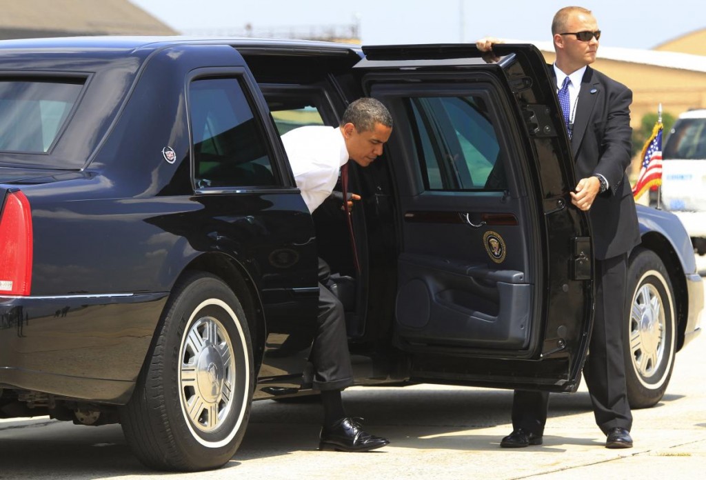 Bomb proof, bullet proof 'The Beast' of Barack Obama,US President's car ...