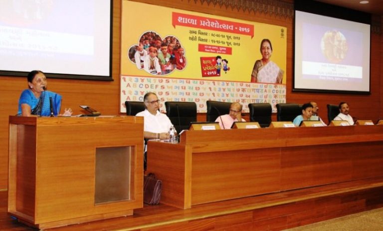 Anandiben Patel launches Shala Praveshotsav and Kanya Kelavani program ...