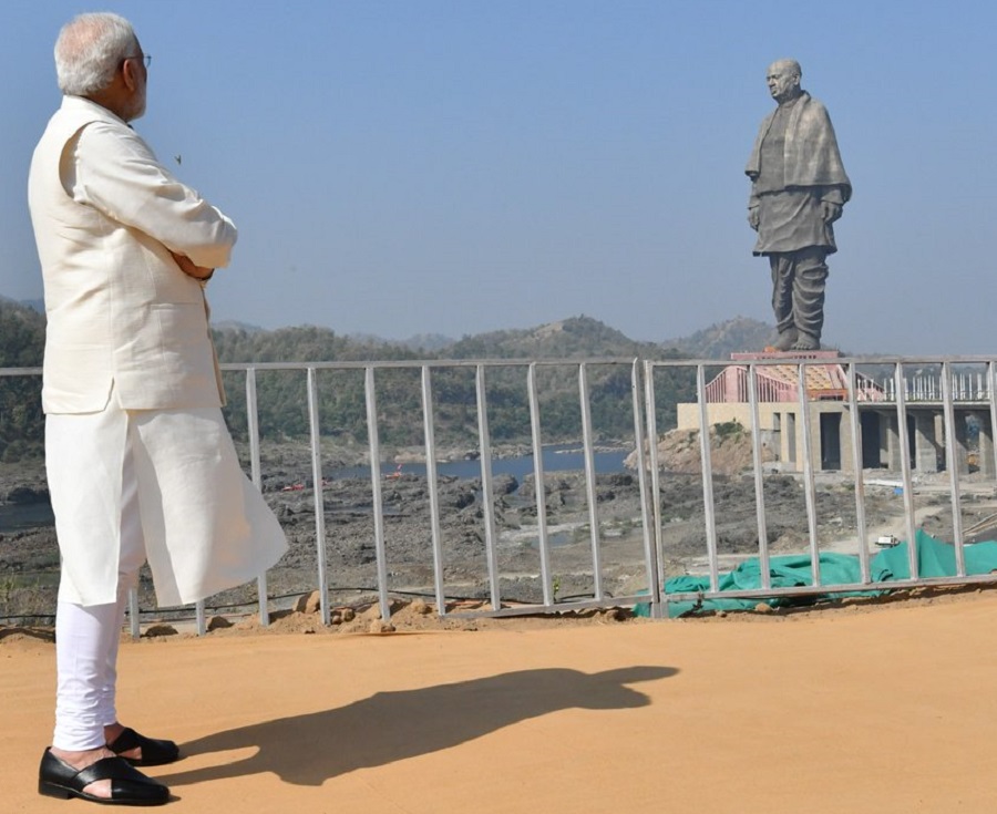 World's tallest Statue of Unity dedicated to India by PM Narendra Modi ...