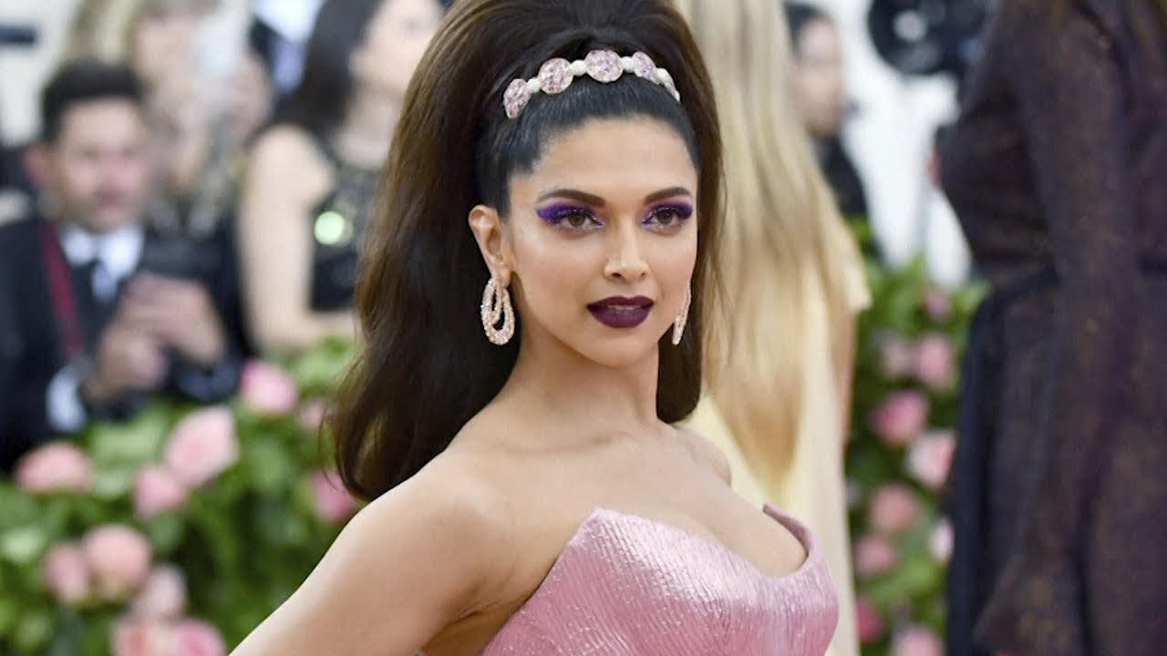 Deepika Padukone looked stunning in metallic pink gown - Gujarat's ...
