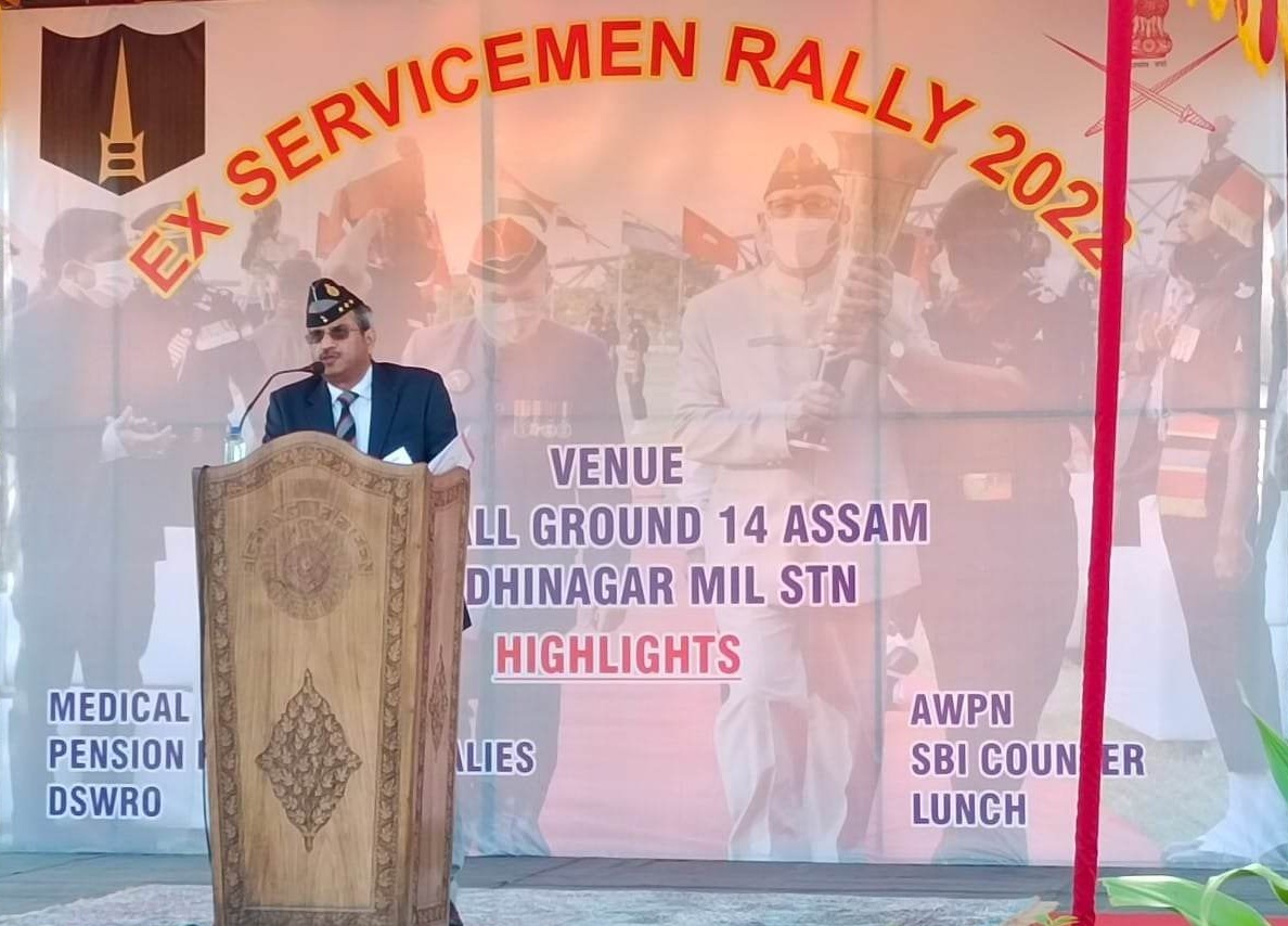 EX SERVICEMEN RALLY HELD IN GANDHINAGAR ON 51ST VIJAY DIWAS