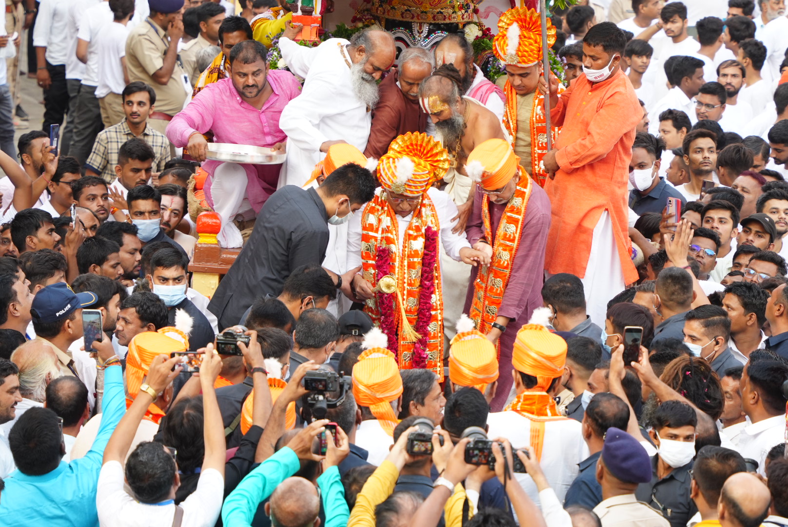 Lord Jagannath's 146th Ratha Yatra in new chariots in Ahmedabad; trial ...