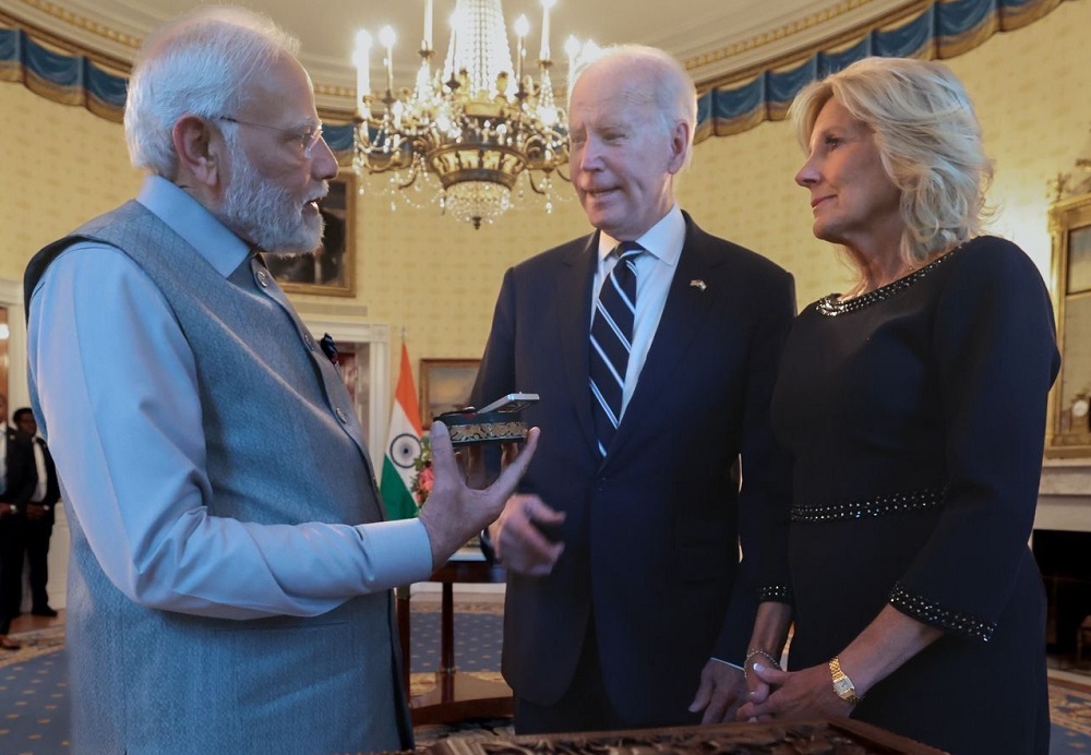 Prime Minister Narendra Modi participates in "India and USA: Skilling ...