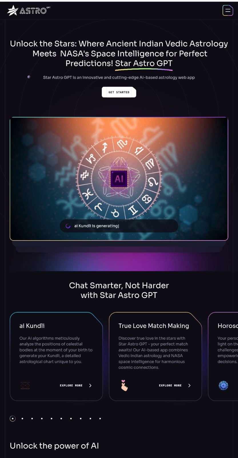 "Tech Alchemy: Kaushik Gadhavi's Star Astro GPT Revolutionizes ...