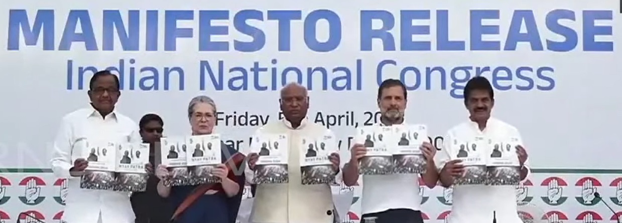 Congress' 2024 Lok Sabha Manifesto aims On Unemployment, Promises Caste ...