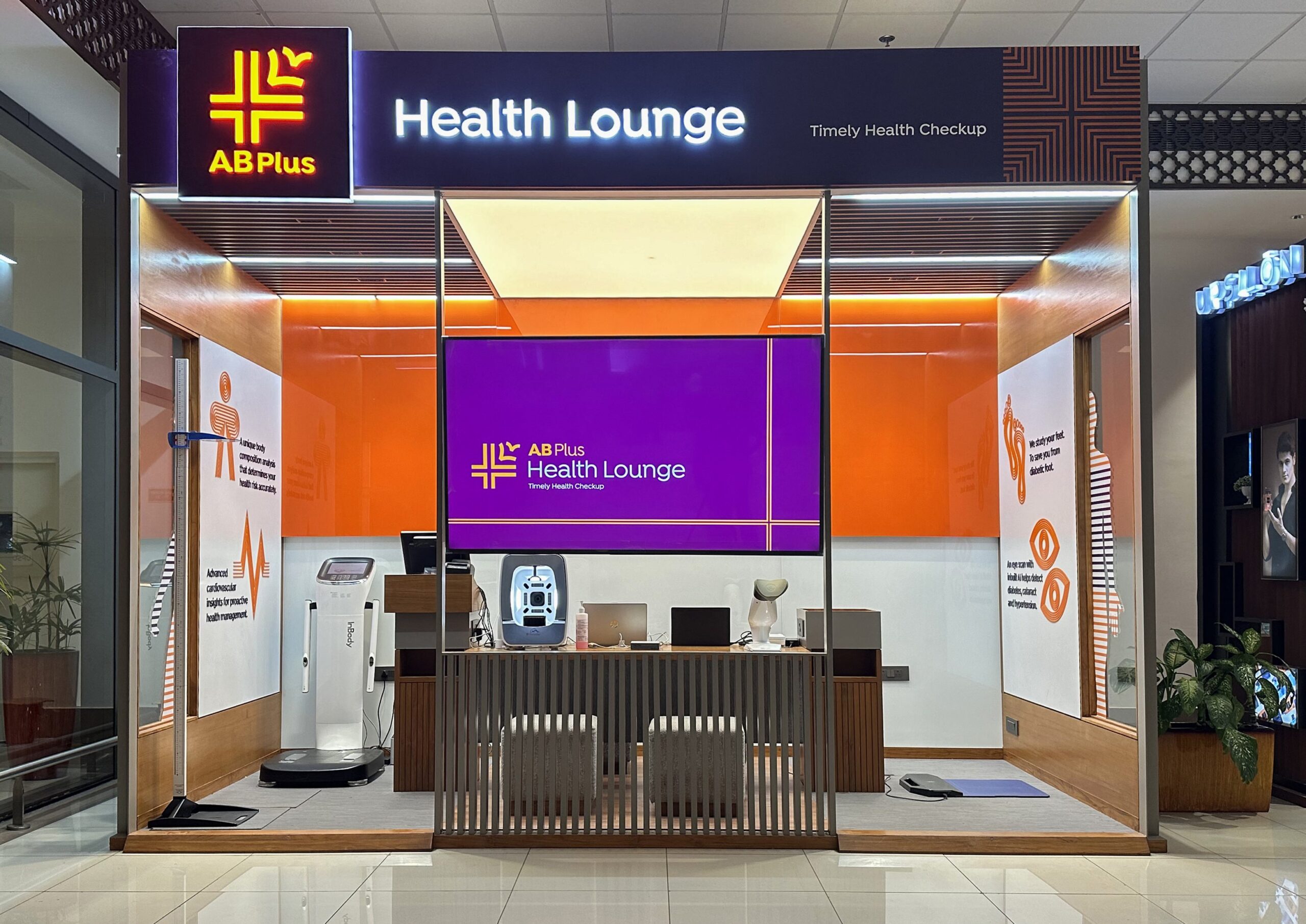 AB Plus Specialty Hospital launches India’s first Health Lounge at ...