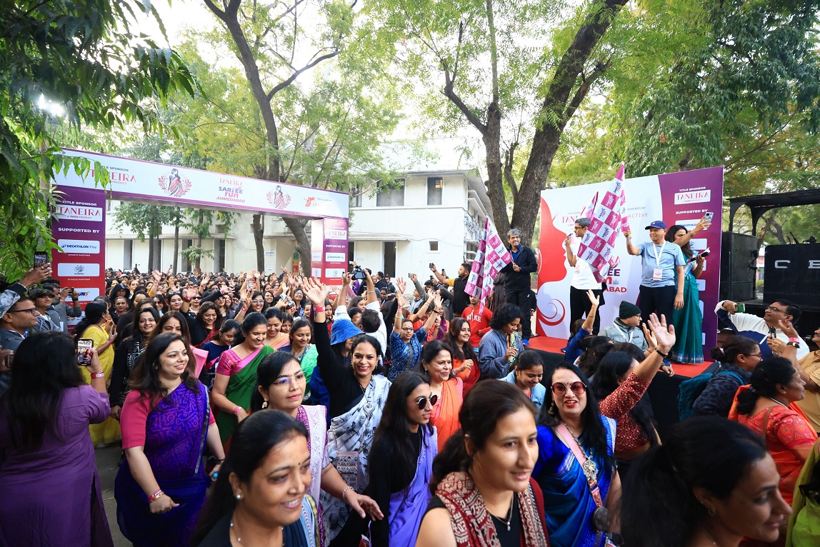 Taneira and JJ Active host an Unforgettable Saree Run Experience in ...
