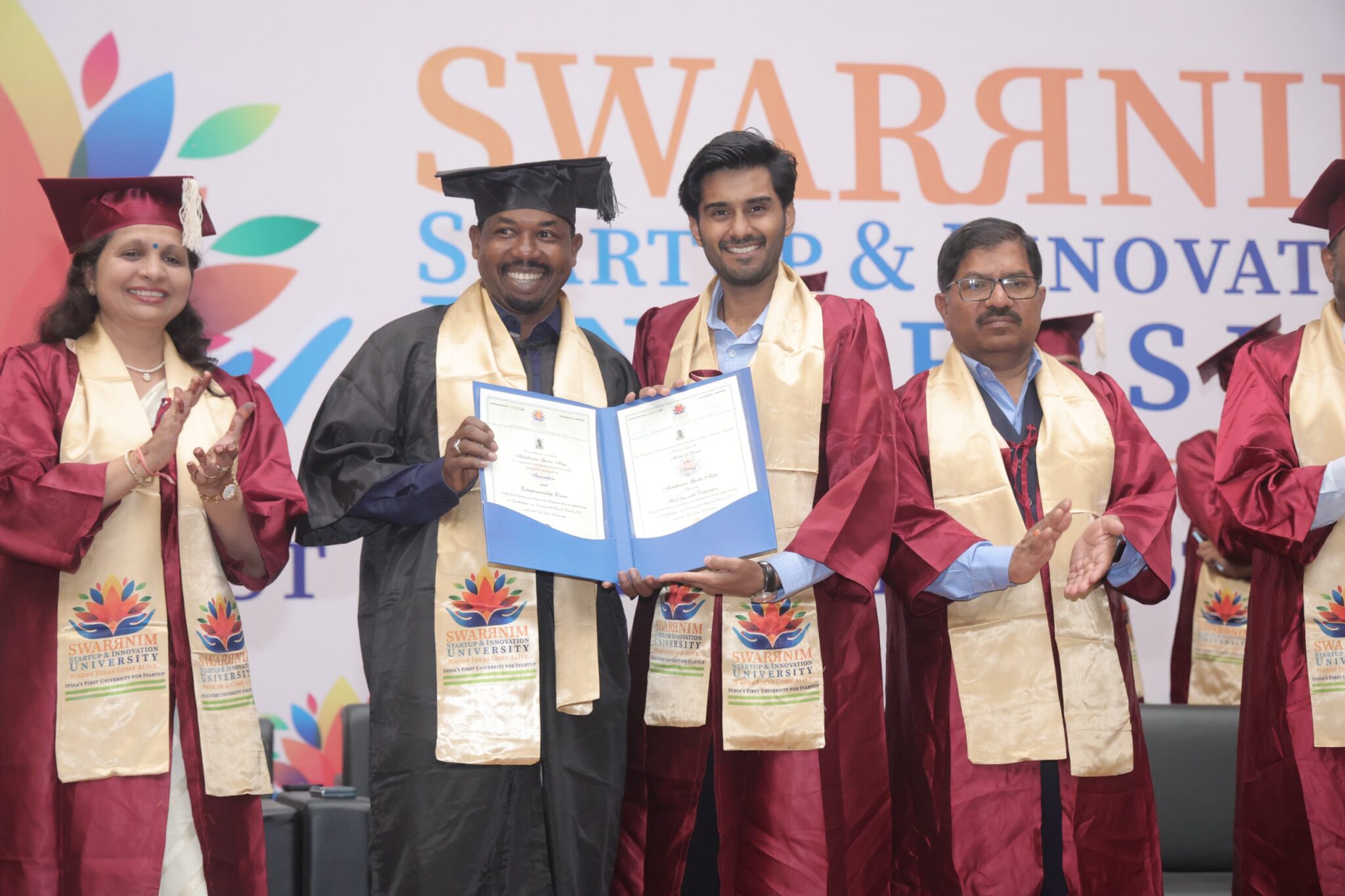 Swarrnim Startup and Innovation University Hosts Special Convocation ...