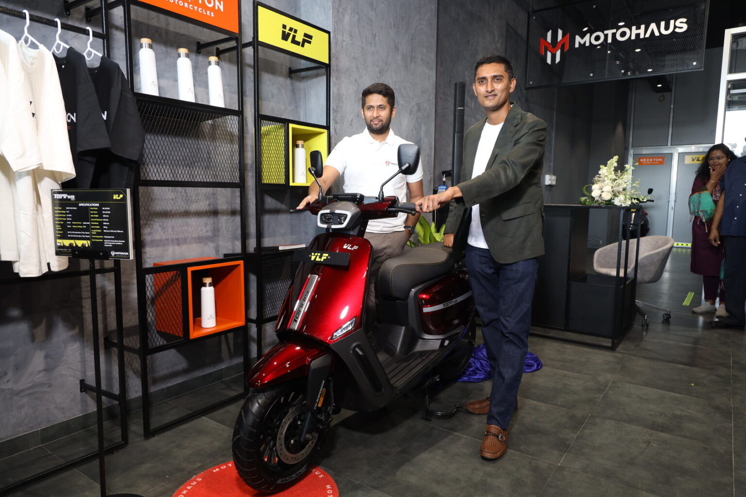 MotoHaus Expands in Ahmedabad with Brixton Motorcycles & VLF Electric ...