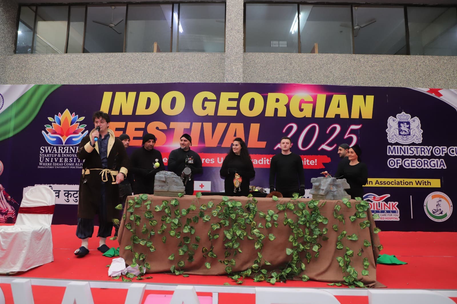 Indo-Georgian Festival 2025 Kick Starts at Swarrnim Startup and ...