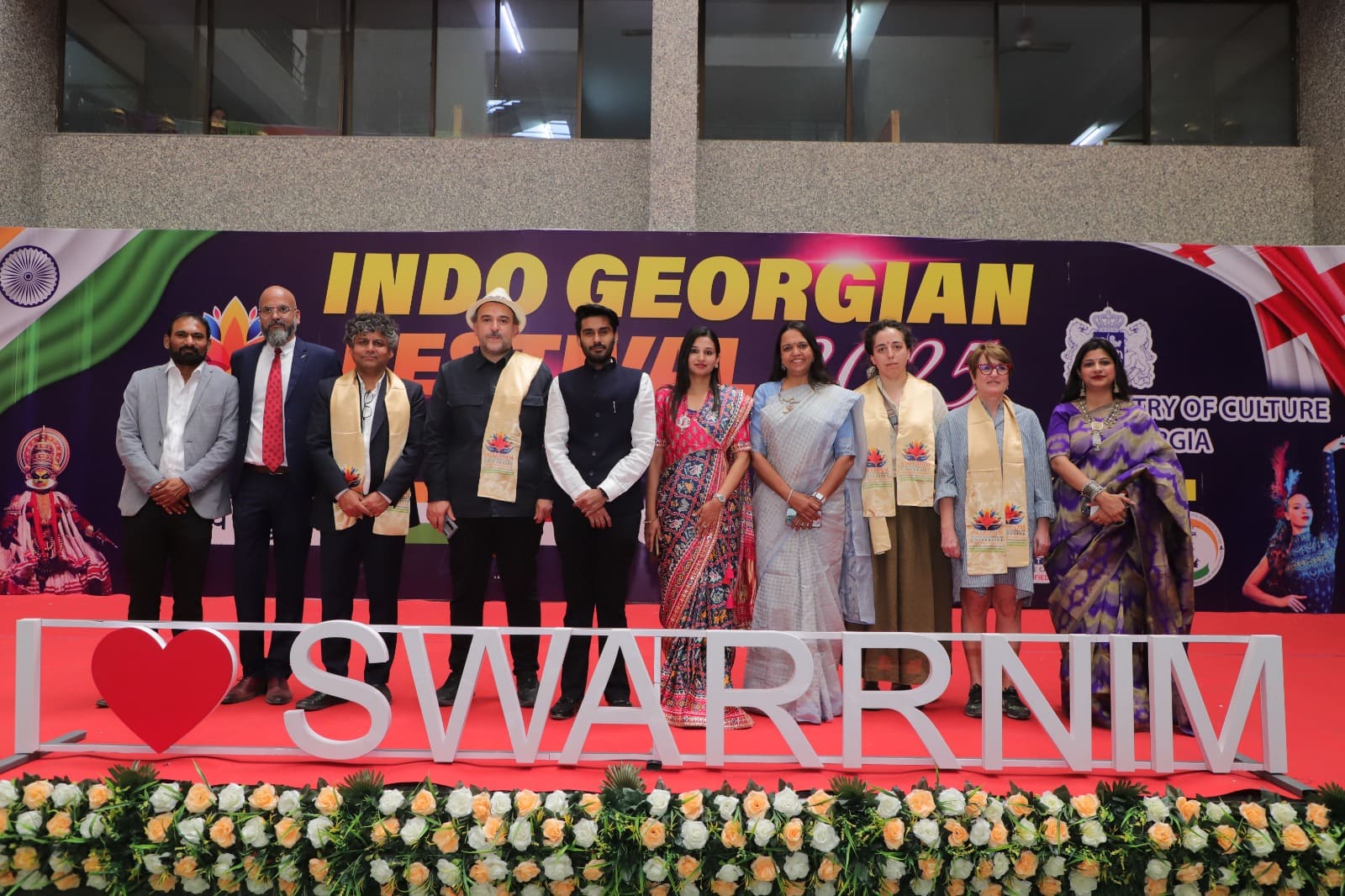 Indo-Georgian Festival 2025 Kick Starts at Swarrnim Startup and ...