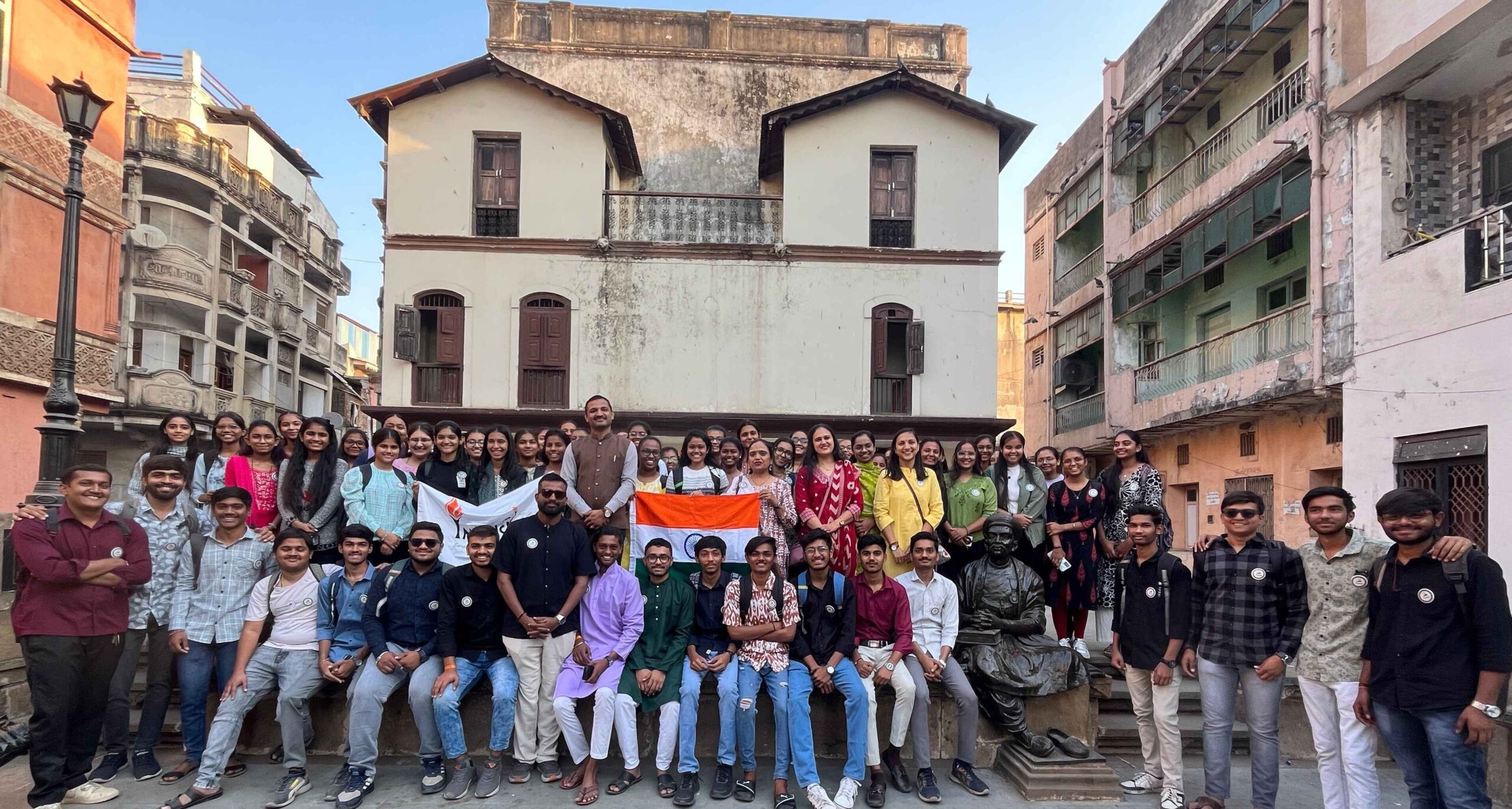 Navgujarat College of Computer Applications took students for the ...