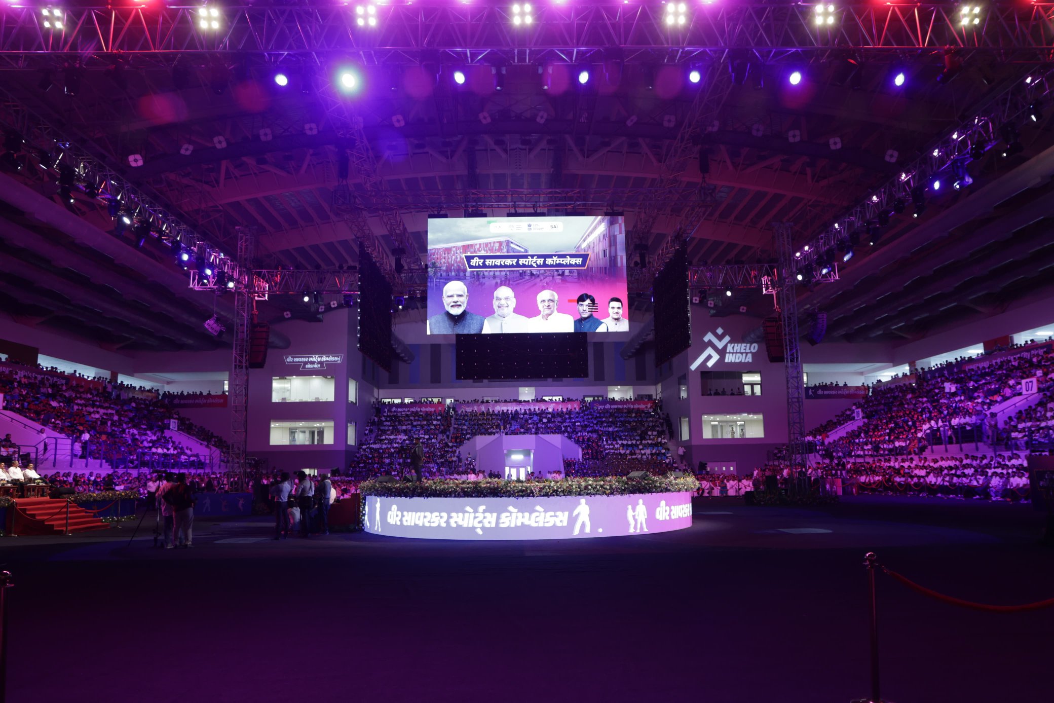 International-level Veer Savarkar Sports Complex in Ahmedabad ...