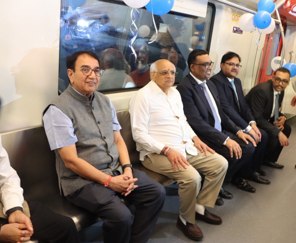 Ahmedabad Gets 1st ‘Make in India’ Metro Train; CM Bhupendra Patel ...