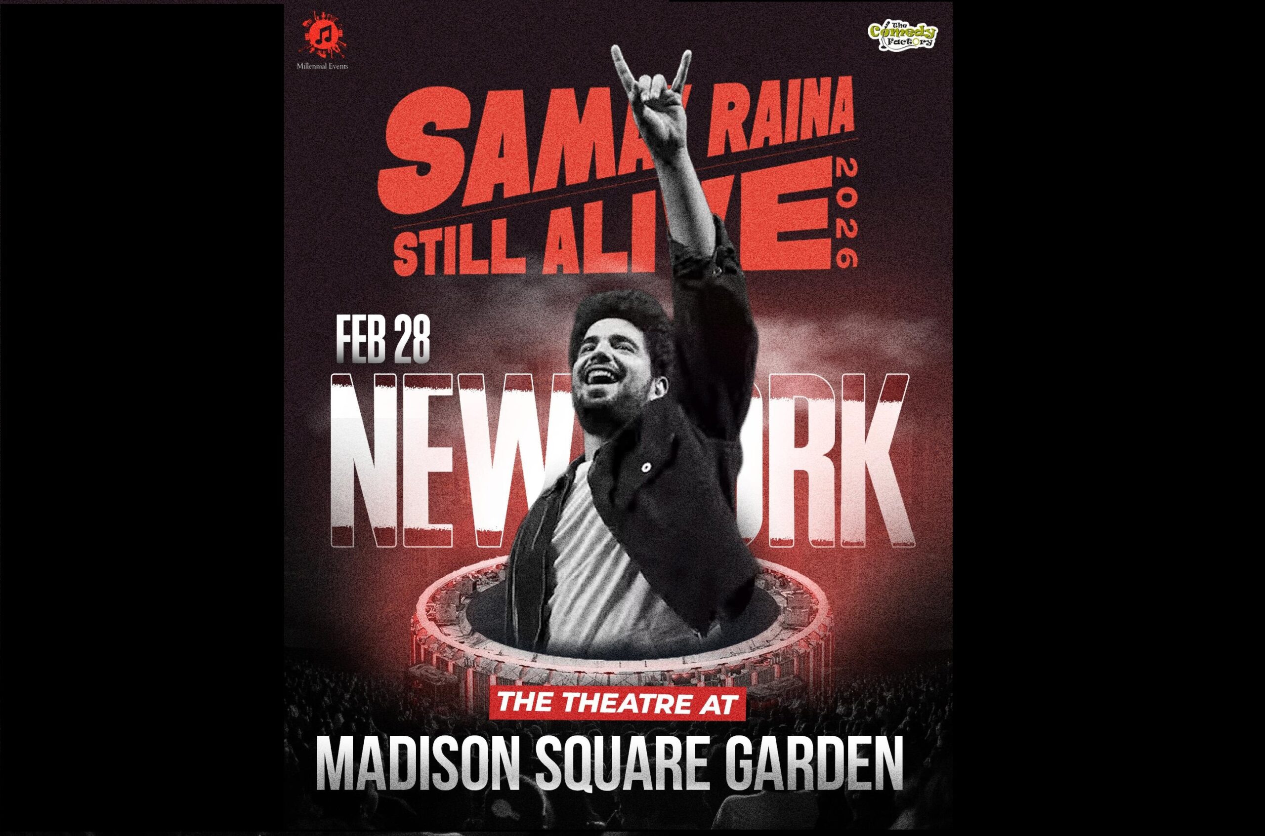 Laughter Cloud Burst of Samay Raina to hit Madison Square Garden ...